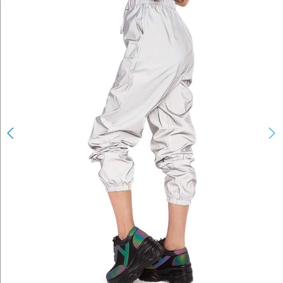 Pants & Jumpsuits | Reflective Joggers | Poshmark